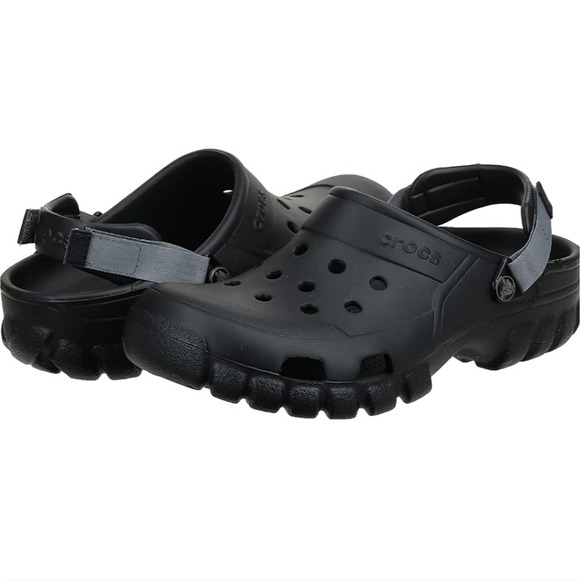 CROCS | Shoes | Crocs Off Road Sport Clogs Slides Black Mens Size 9 ...